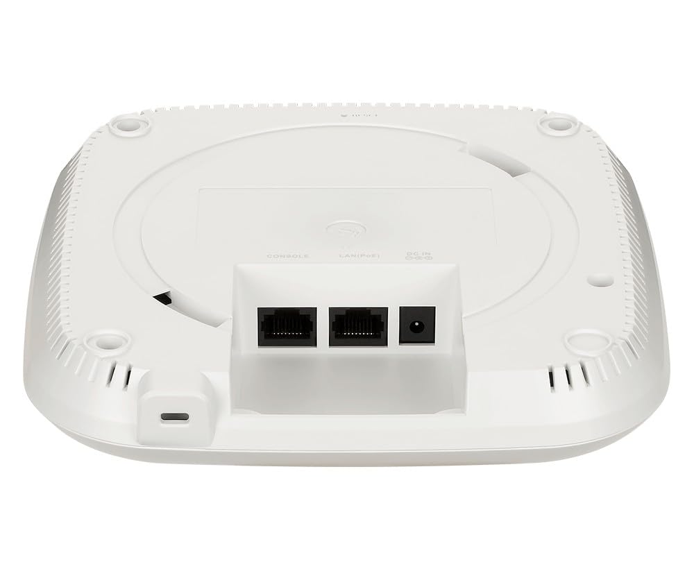 D-Link PoE Access Point WiFi 6 AX1800 Wave 2 Dual Band Wireless Internet Network Compact Design Wall Ceiling Mountable WiFi AC AP (DAP-X2810), White