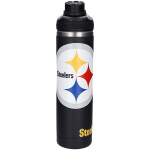 orca pittsburgh steelers 22oz. large logo hydra water bottle