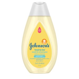 johnson's baby 13.6 fl. oz head-to-toe baby body wash and shampoo