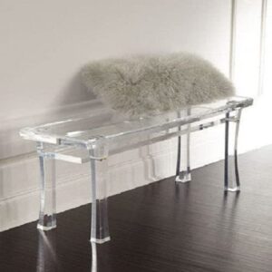 bynuraybirtane lucite transparent bench