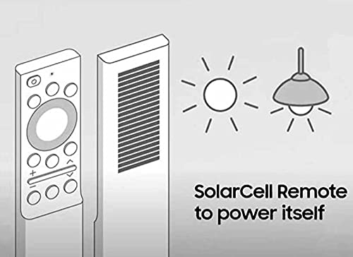 Universal BN59-01357B / BN59-01357A Solar Power Voice Remote Control Compatible for Samsung Neo led Smart 4k Ultra HD TV - 2021/2022 Models