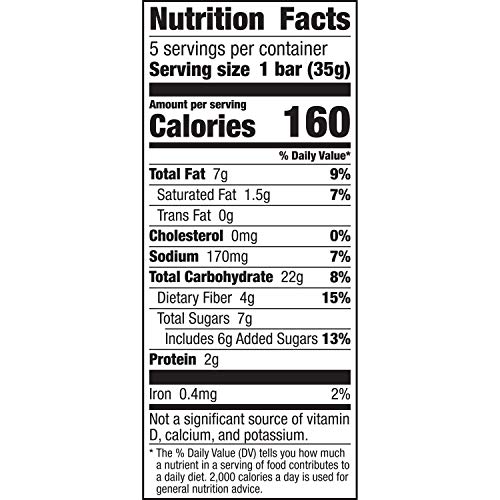 Nature Valley Soft-Baked Muffin Bars, Lemon Poppy Seed, Snack Bars, 5 ct (Pack of 6)