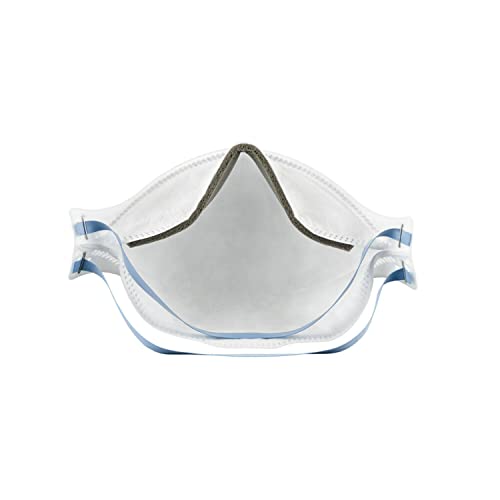 3M Aura Particulate Respirator 9205+ N95, Lightweight, Three Panel Designed Respirator Helps Provide Comfortable And Convenient Respiratory Protection, 10-Pack