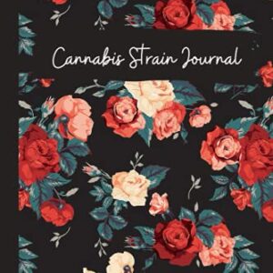 Cannabis Strain Journal Log Tracker for Medical Marijuana, Weed Planner, Vape, THC, CBD