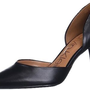 Calvin Klein Women's Gloria Pump, Black Leather 967, 8.5