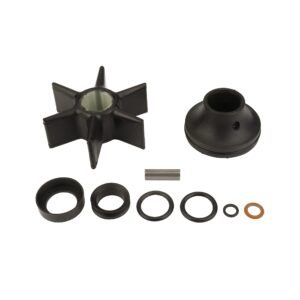 Water Pump Impeller Kit - Compatible with Mercury Marine and Mercruiser - 1991-2021 - Replaces 817275Q05, 817275T4, 18-3147, 9-48315, 12414 - Alpha One Gen 2 Engines - Stern and Vazer Drives