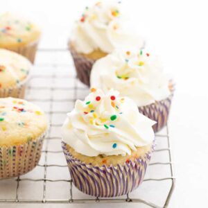 Pillsbury Funfetti Gluten Free Cake and Cupcake Mix with Candy Bits (Pack of 3) with By The Cup Frosting Spreader