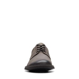 Clarks Atticus LT Lace Dark Grey Leather 8 D (M)