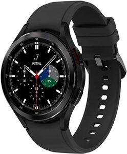 samsung galaxy watch 4 lte 46mm smartwatch with ecg monitor tracker for health, fitness, running, sleep cycles, gps fall detection, lte, us version, black