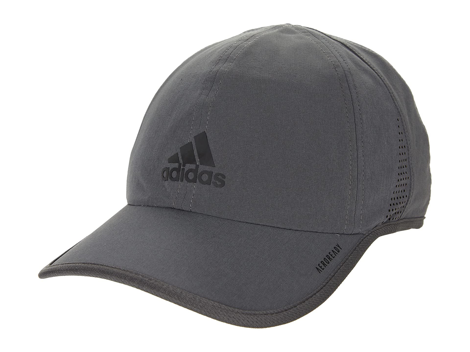 adidas Superlite 2 Relaxed Adjustable Performance Cap Grey Six/Black Reflective One Size