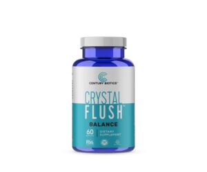 crystal flush balance feet fungus dietary supplement capsules toenail fungus treatment - nail fungus treatment for toenail - foot repair extra strength – toe nail renewal - 60 capsules