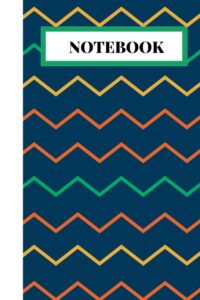 notebook: cute zigzag notebook blank lined journal