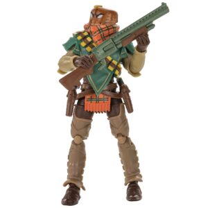 Fortnite Solo Figures Squad Mode, Four 4-inch Highly Detailed Figures with Weapons and Harvesting Tools - Amazon Exclusive