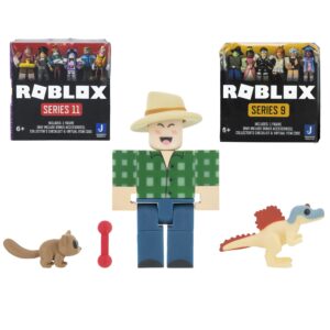 Roblox Celebrity Collection - Club Pet Shop Keeper + Two Mystery Figure Bundle [Includes 3 Exclusive Virtual Items]