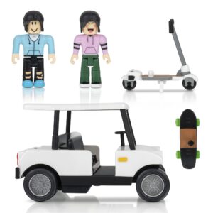 Roblox Celebrity Collection - Brookhaven: Golf Cart Deluxe Vehicle [Includes Exclusive Virtual Item]