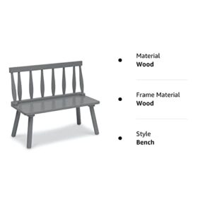 Delta Children Windsor Bench, Grey