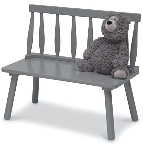 Delta Children Windsor Bench, Grey