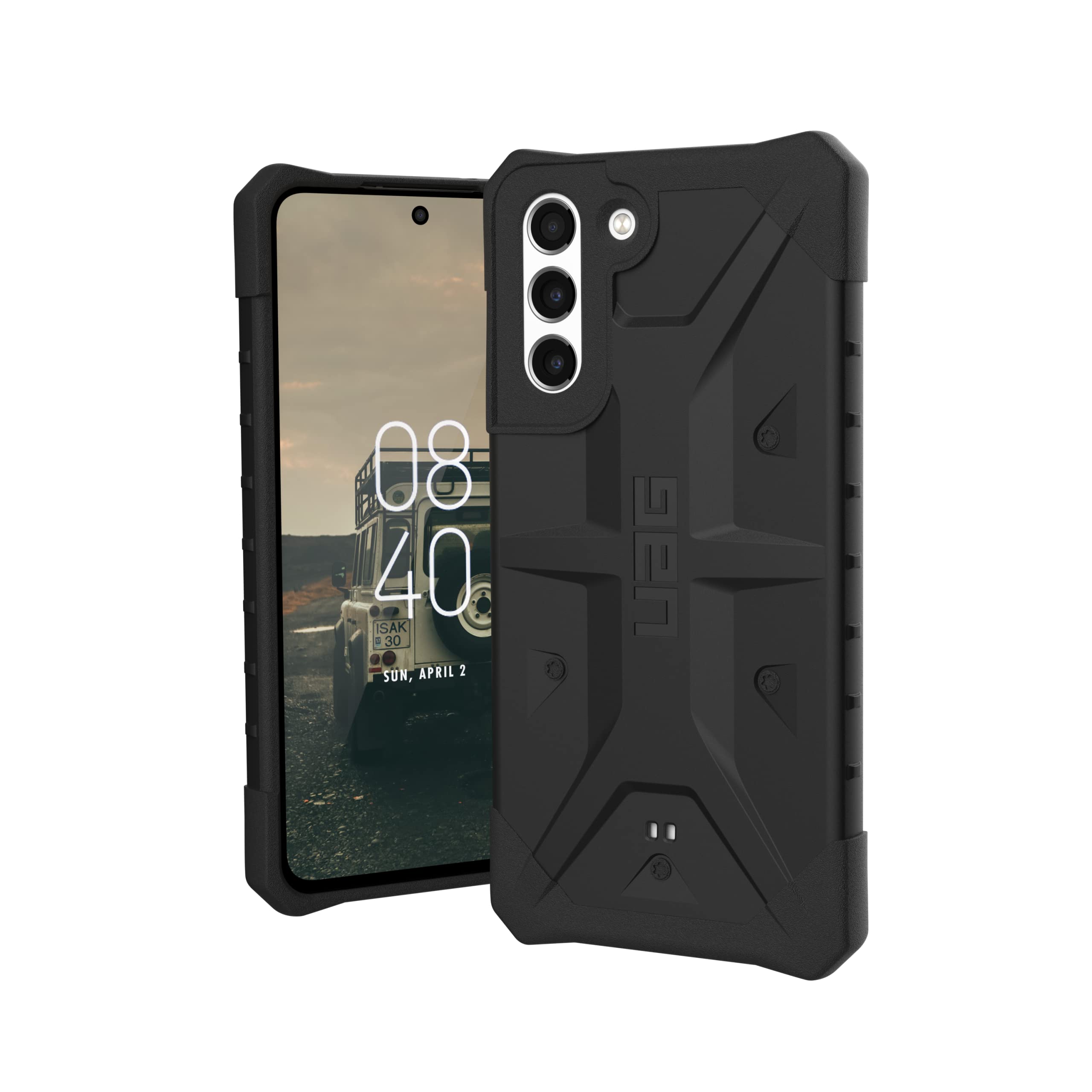 URBAN ARMOR GEAR UAG Designed for ﻿Samsung Galaxy S21 FE Case Black (﻿﻿SM-G990) Rugged Lightweight Slim Shockproof Pathfinder Protective Cover, [6.4 inch Screen]