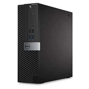 dell optiplex 5040 sff desktop pc 6th gen. intel core i7-6700 3.4ghz 16gb ram 480gb ssd wifi hdmi win10 pro (renewed)