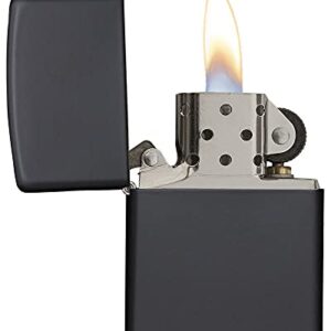 Zippo All-in-One Kit with Black Matte Windproof Lighter