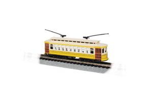 bachmann trains - brill trolley - lowell #4131 - n scale