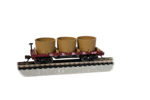 bachmann trains - old-time water tank car - great northern - n scale