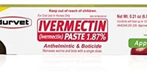 Ivermectin Paste - Horse Wormer 1 Tube 6.08 Grams (3-Pack)