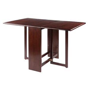 winsome wood clara dining table, walnut