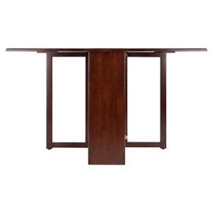 Winsome Wood Clara Dining Table, Walnut