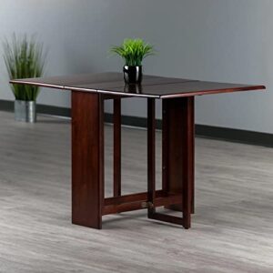 Winsome Wood Clara Dining Table, Walnut