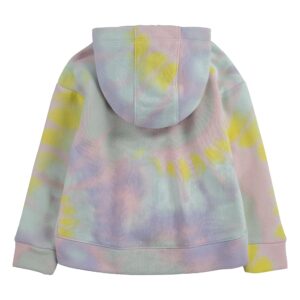 Nike Girl's Club Fleece Tie-Dye Full Zip (Little Kids) Purple 6 Little Kid