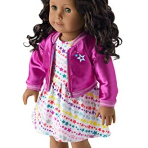 American Girl Truly Me 18-inch Doll #44 with Hazel Eyes, Dark-Brown Hair, and Tan Skin with Neutral Undertones, For Ages 6+