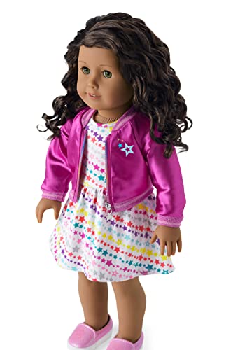 American Girl Truly Me 18-inch Doll #44 with Hazel Eyes, Dark-Brown Hair, and Tan Skin with Neutral Undertones, For Ages 6+