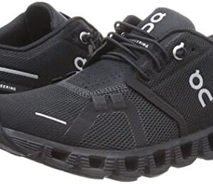 On Women's Cloud 5 Sneakers, All Black, 10