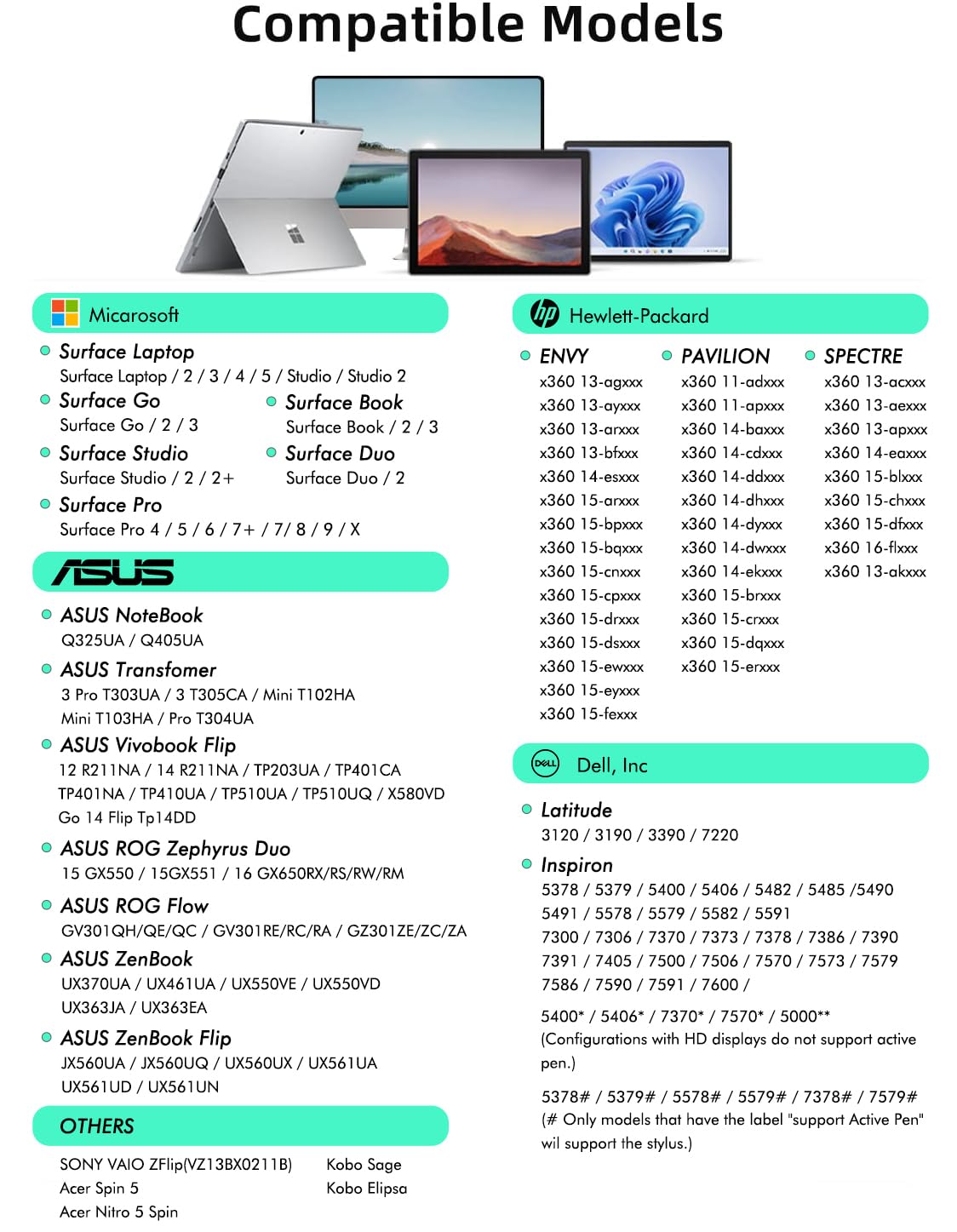 Uogic Stylus Pen for Microsoft Surface,with 4096 Pressure Sensitivity & Bluetooth, for Surface Pro 10/9/8/7/7+/6/5/4/X,Surface Go/2/3,Duo/Duo2,Surface Book/2/3,Surface Laptop 1-5/Studio,Studio1/2/2+