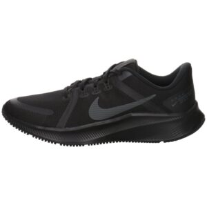 nike men's quest 4 platform running shoes, black/dk smoke grey, 10.5 m us