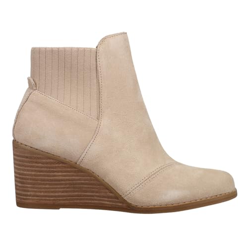 TOMS Women's, Sadie Boot Sand Suede 8 M