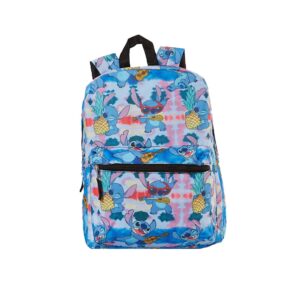 disney lilo & stitch backpack for kids or adults, 16 inch