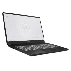 MSI WS76 Workstation Laptop: 17.3" 144Hz FHD 1080p, Intel Core i9-11900H, NVIDIA Quadro RTX A3000, 32GB, 1TB SSD, Thunderbolt 4, WiFi 6E, TPM2.0 Fingerprint, Win10 PRO, Black (11UK-469)