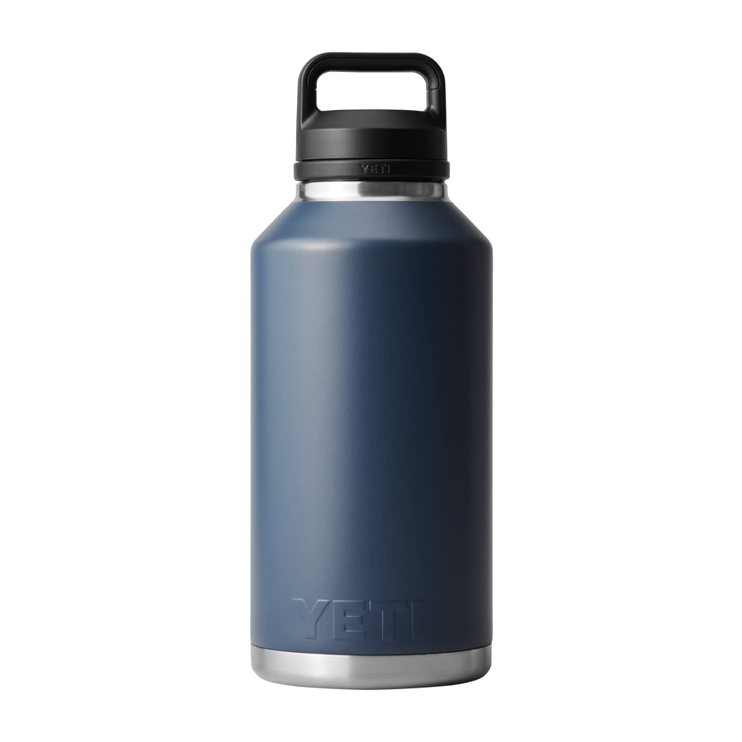 YETI Rambler 64 oz Bottle, Vacuum Insulated, Stainless Steel with Chug Cap, Navy