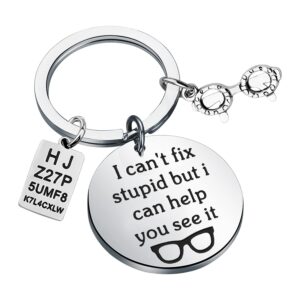 faadbuk funny optometrist gift ophthalmologist gift eye doctor gift i can't fix stupid but i can help you see it optician gift (help you see it)