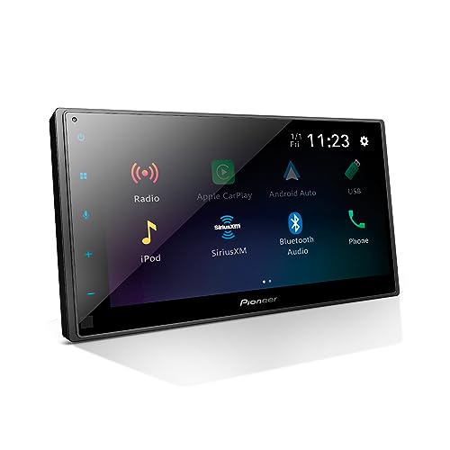 PIONEER CAR DMH1770NEX 6.8-inch Capacitive Touchscreen, Bluetooth, Back-up Camera Ready Android Auto, Apple CarPlay, SiriusXM-Ready - Multimedia Digital Media Receiver