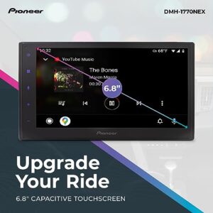 PIONEER CAR DMH1770NEX 6.8-inch Capacitive Touchscreen, Bluetooth, Back-up Camera Ready Android Auto, Apple CarPlay, SiriusXM-Ready - Multimedia Digital Media Receiver