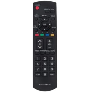 n2qayb000103 replacement remote control work for panasonic tv tc26le70 tc32le70 th42pe7u th-42pe7u th42px75u th-42px75u th42px75up th-42px75up th50px75u th-50px75u th58pe75u th-58pe75u