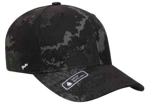 Flexfit unisex adult Flexfit Veil Camo Cap Hat, Poseidon, Large-X-Large US