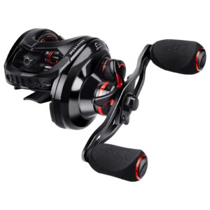 kastking megajaws baitcasting reel,7.2:1 gear ratio,left handed fishing reel,new compact design,blacktip