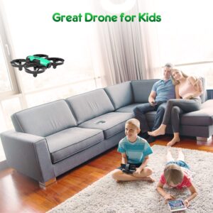 Loolinn | Drones for Kids with Camera - Mini Drone, Remote Control Quadcopter UAV with 90° Adjustable Camera, Security Guards, FPV Real Time Transmission Photos and Videos (Gift Idea)