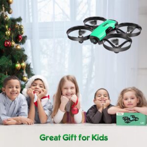 Loolinn | Drones for Kids with Camera - Mini Drone, Remote Control Quadcopter UAV with 90° Adjustable Camera, Security Guards, FPV Real Time Transmission Photos and Videos (Gift Idea)