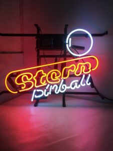 neon signs gift stern pinball real glass beer bar pub recreation room game room wall window decoration