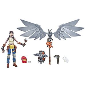 fortnite victory royale series jules and ohm deluxe pack collectible action figures with accessories - ages 8 and up, 6-inch